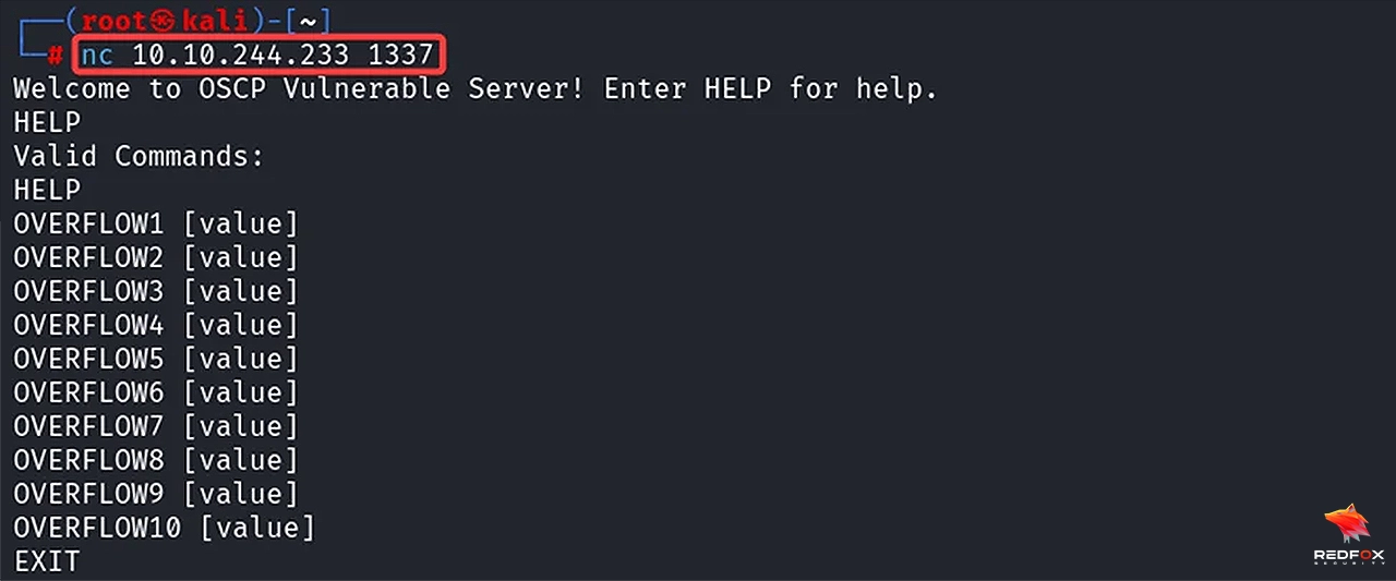 Buffer Overflow Basics Redfox Security Pen Testing Services